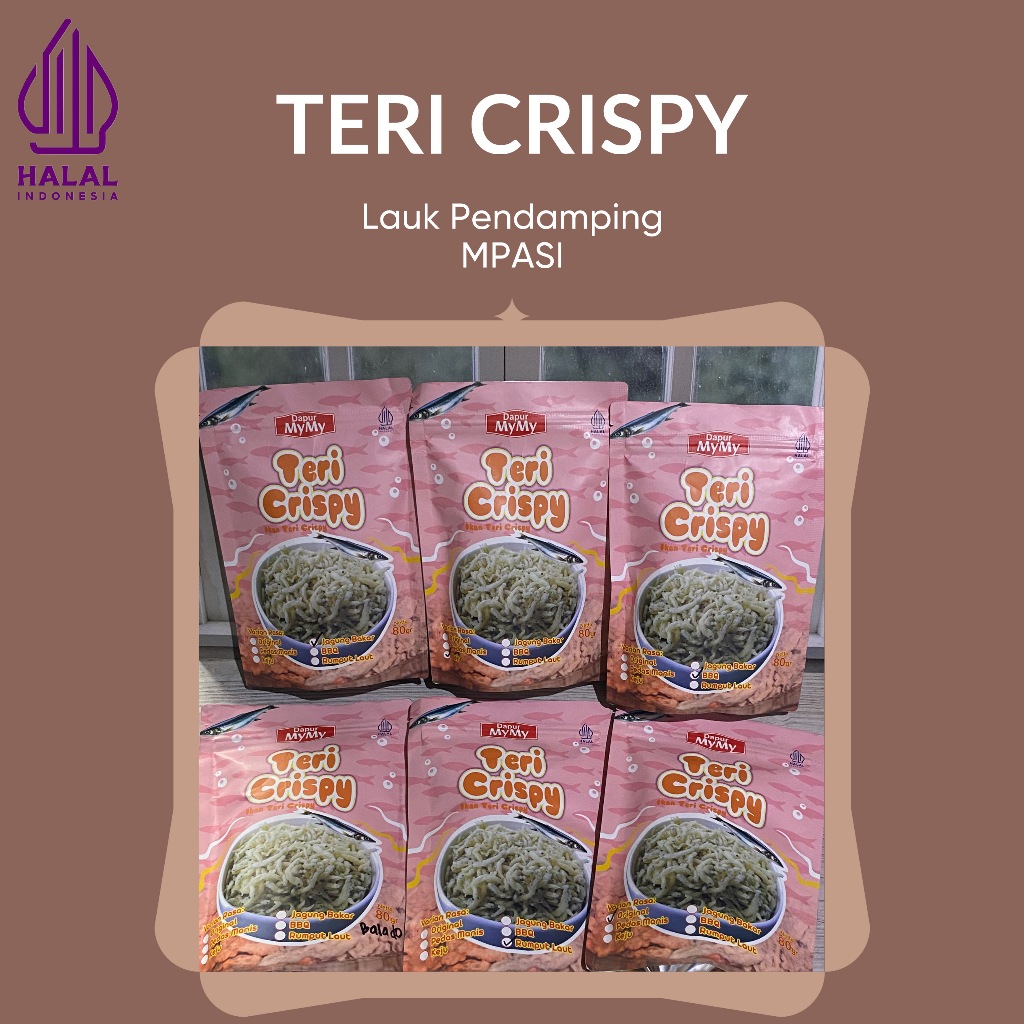 Jual AYU- Teri Crispy Non MSG Ikan Teri Krispi Crunchy 80gr / Cheese ...