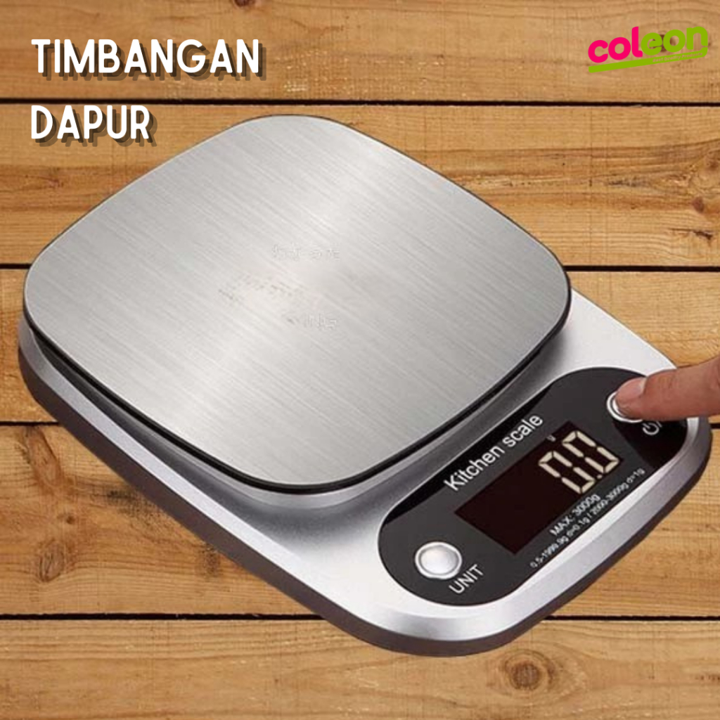 Jual Timbangan Mini Digital Charge LED Peralatan Dapur Electronic ...