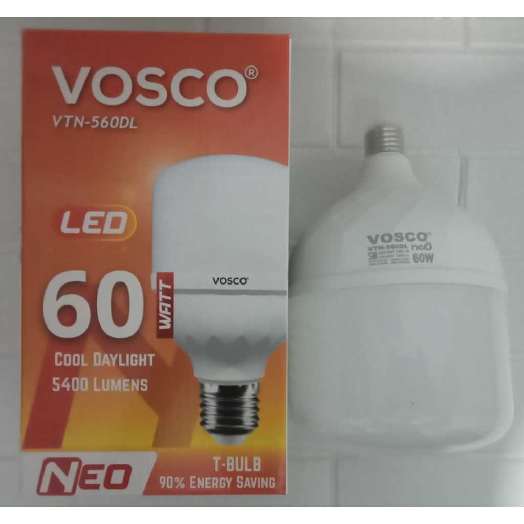 Jual Lampu Led Vosco neo 60 watt | Shopee Indonesia