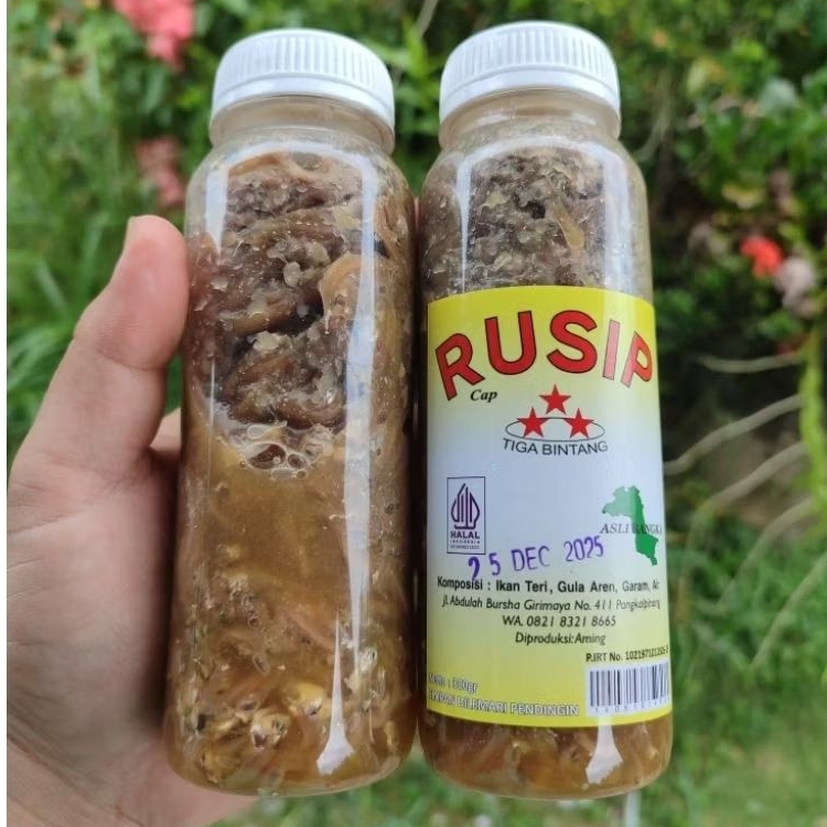 Jual Rusip Bangka cap tiga bintang oleh oleh bangka makanan khas bangka ...