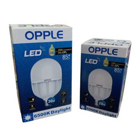 Jual LED ECO SAVE1 HPB 30W dan 20W E27 6500K OPPLE | Shopee Indonesia