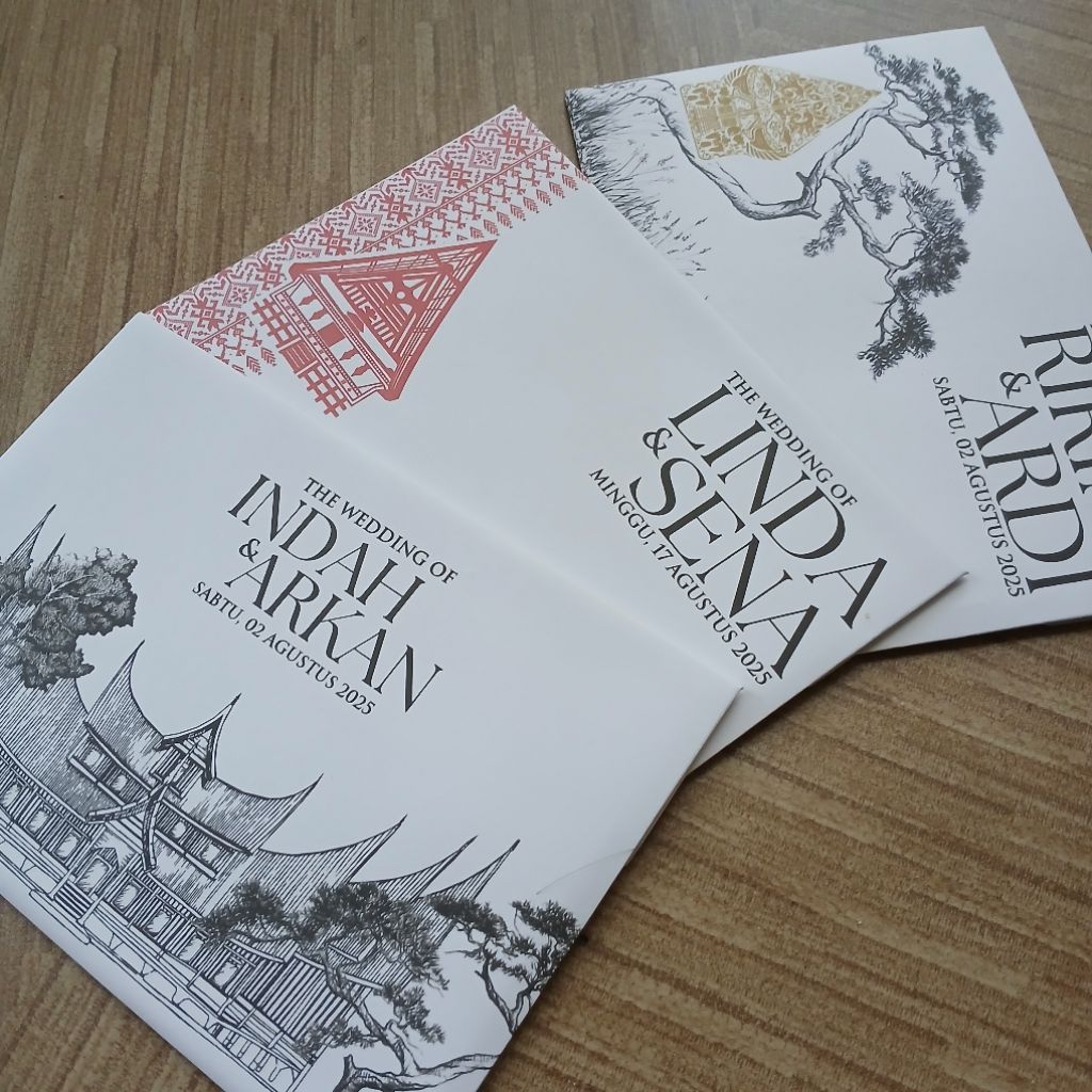 Jual UNDANGAN HARDCOVER ADAT Minang - Batak - Jawa - Sunda dll ...