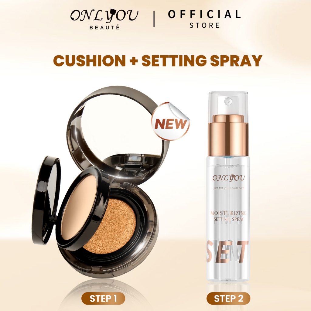 Jual ONLYOU 2PCS Perfect Base Makeup Paket Double Air Cushion 20G ...