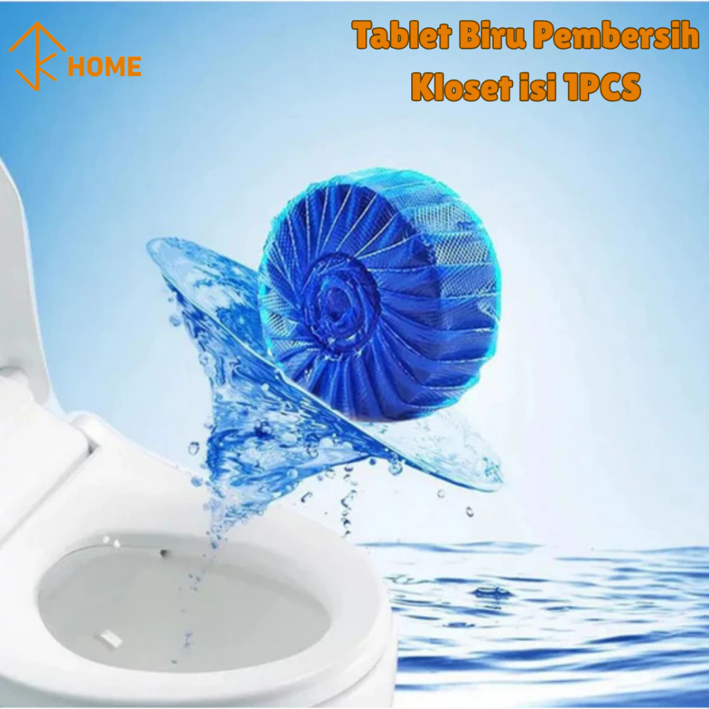 Jual JK Tablet Penyegar Closet Toilet WC // Tablet Biru Pembersih ...