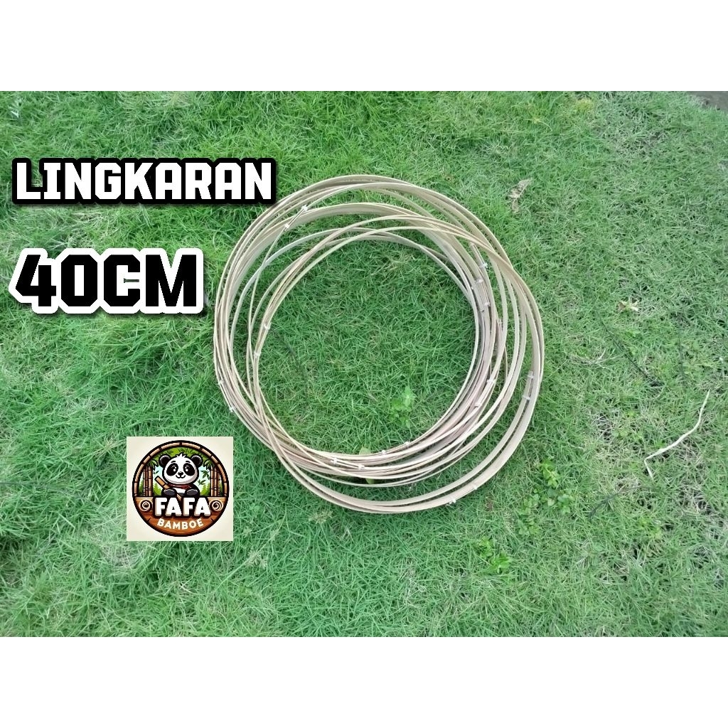 Jual Bambu Melingkar Serbaguna Ring Wengkuan Turus Ajir Penyangga ...