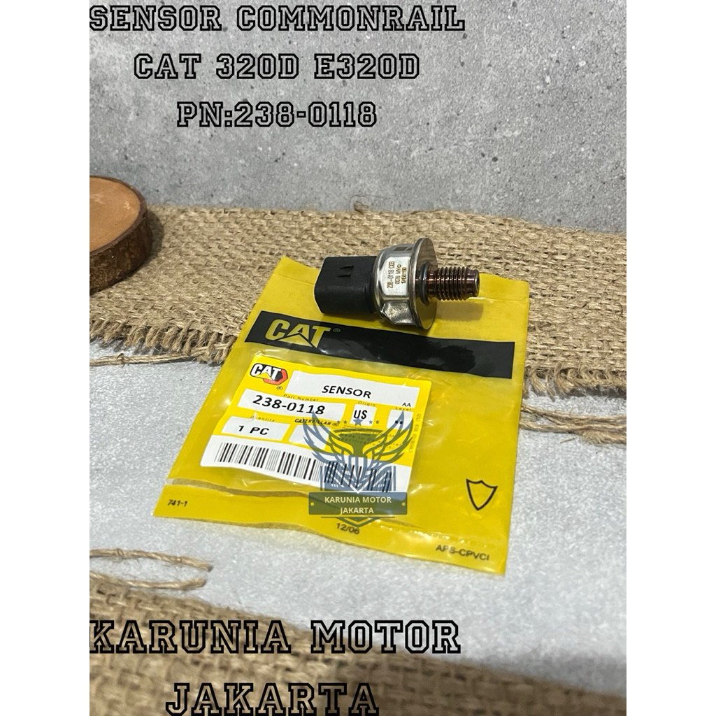 Jual SENSOR COMMONRAIL CAT 320D E320D SENSOR PRESSURE COMMON RAIL CAT ...
