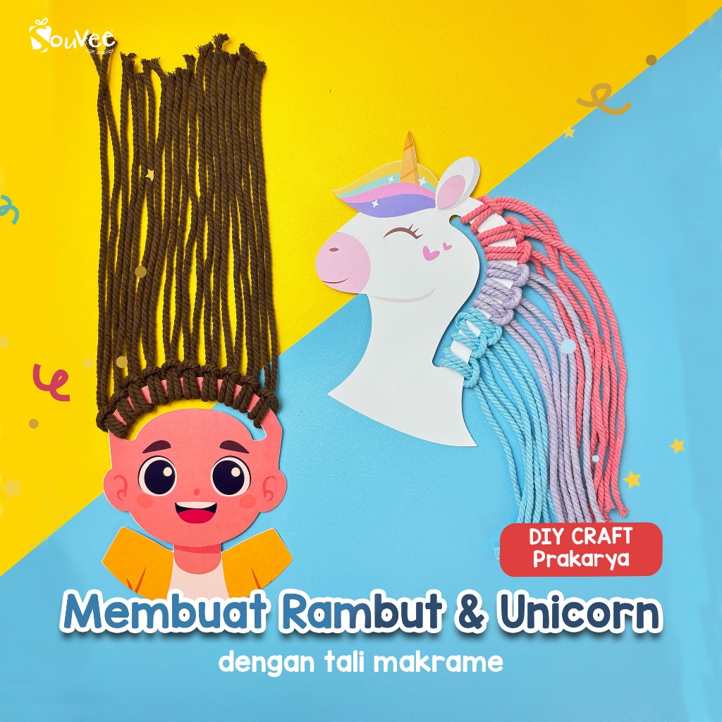 Jual SOUVEE - Souvenir Ulang Tahun DIY Craft Prakarya Anak Menghias ...