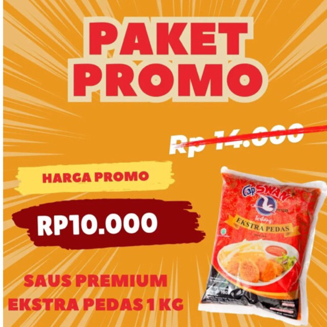 Jual Saos Dimsum 1 kg Cap Swan Terbang Halal Enak | Shopee Indonesia