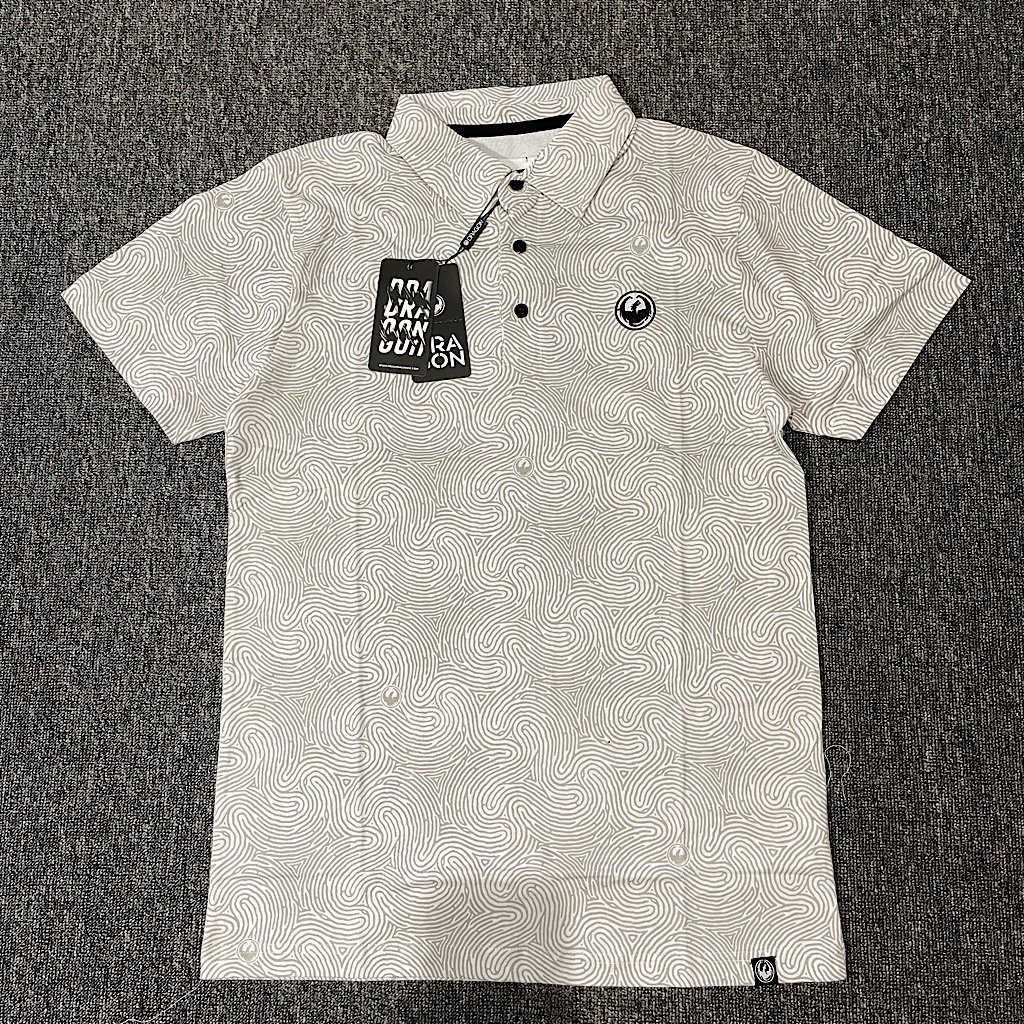 Jual AMD 139 KAOS KERAH POLO TSHIRT DRAGON PUTIH KATUN 24S REGULER FIT | Shopee Indonesia