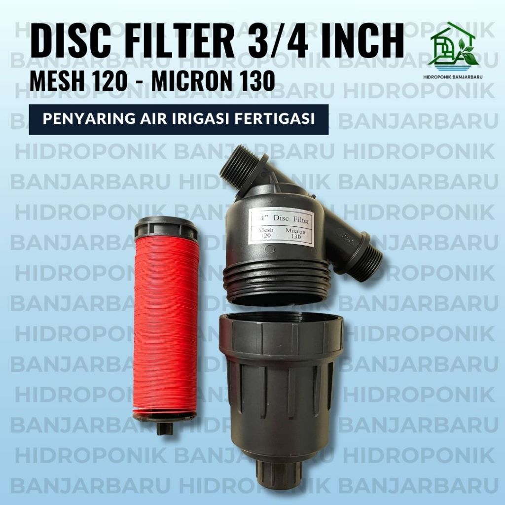 Jual DISC FILTER 3/4 INCH PENYARING AIR FILTERISASI SISTEM IRIGASI ...