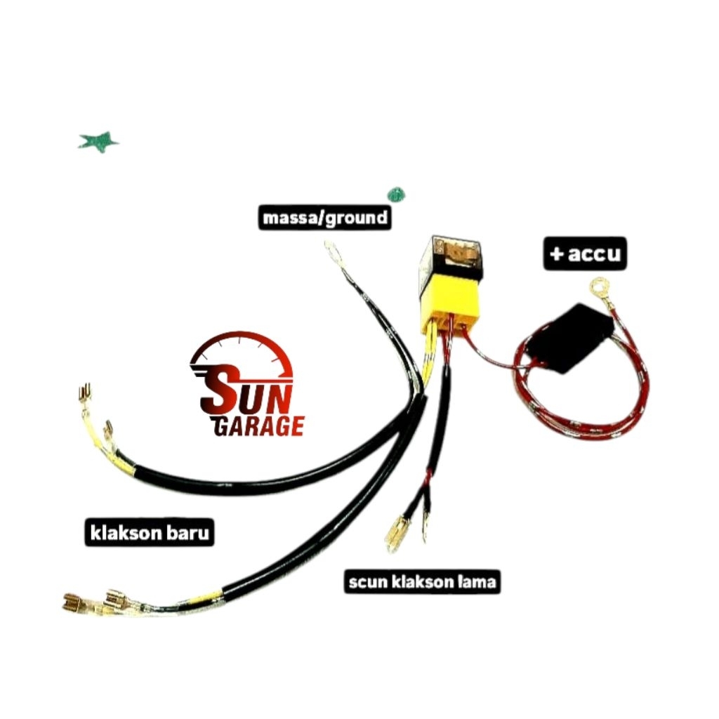 Jual PNP relay klakson double denso keong universal relay motor pnp ...
