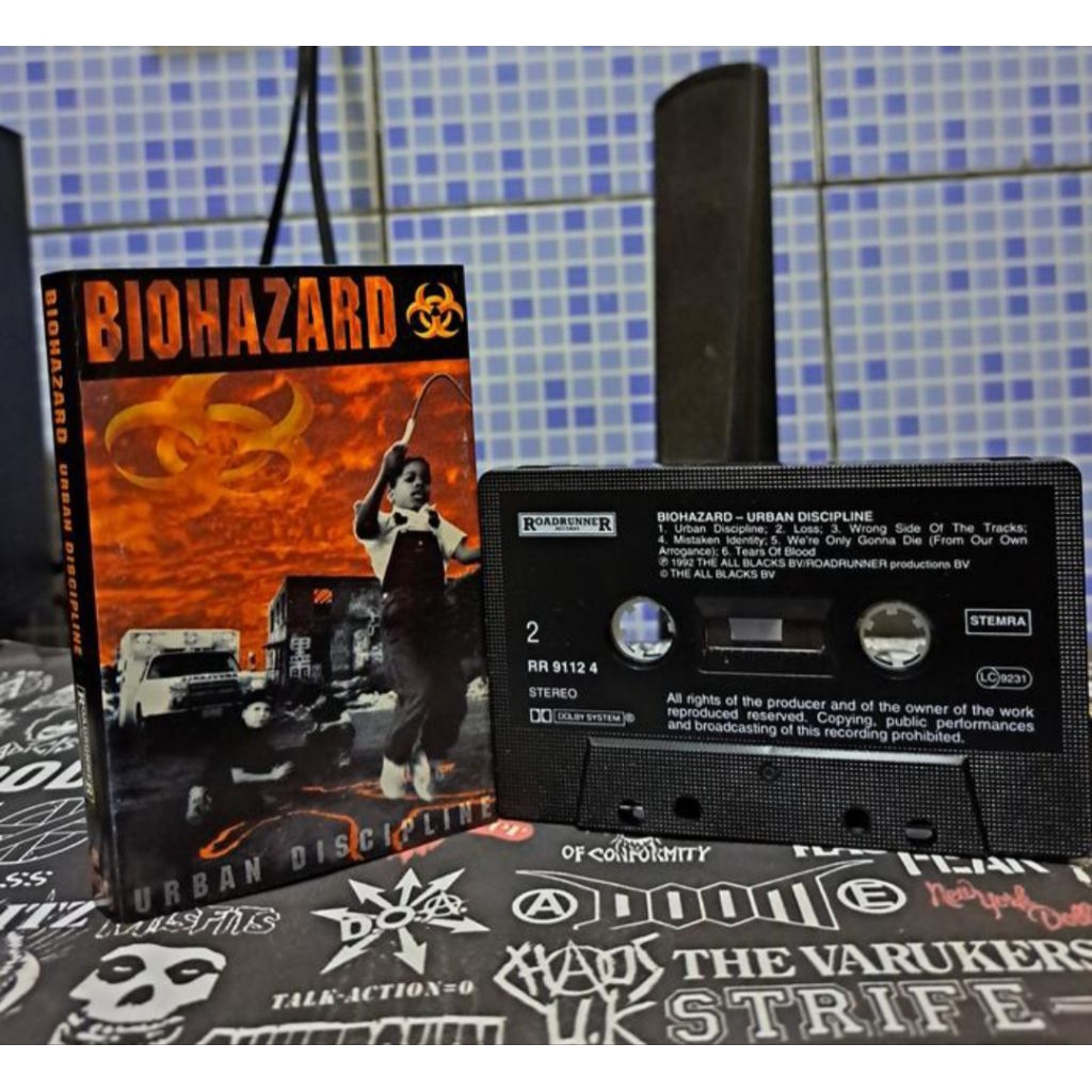 Jual kaset import : Biohazard - Urban Discipline (1ST PRESS) | Shopee ...