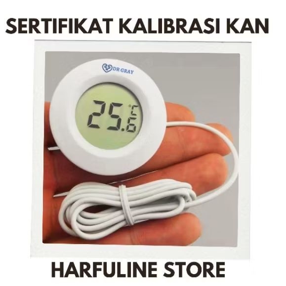 Jual Termometer Digital Kulkas Chiller Freezer & Sertifikat kalibrasi ...
