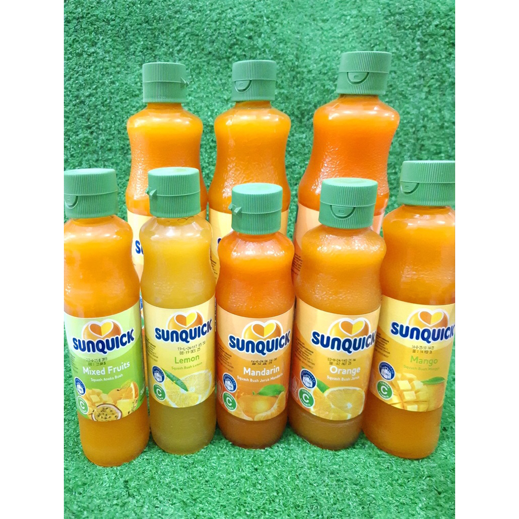 Jual Sunquick Syrup Fruit Squash Sirup Konsentrat Buah Lokal HALAL ...