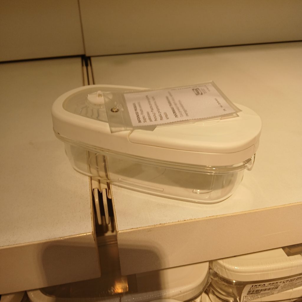 Jual Ikea Stoples kecil food container bukaan setengah 300ml plastik ...