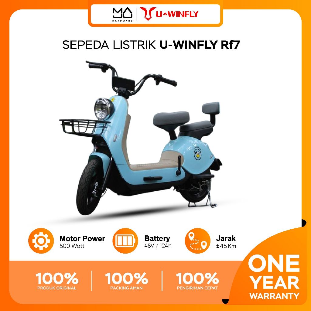 Jual UWINFLY SEPEDA LISTRIK TYPE RF7 | Shopee Indonesia