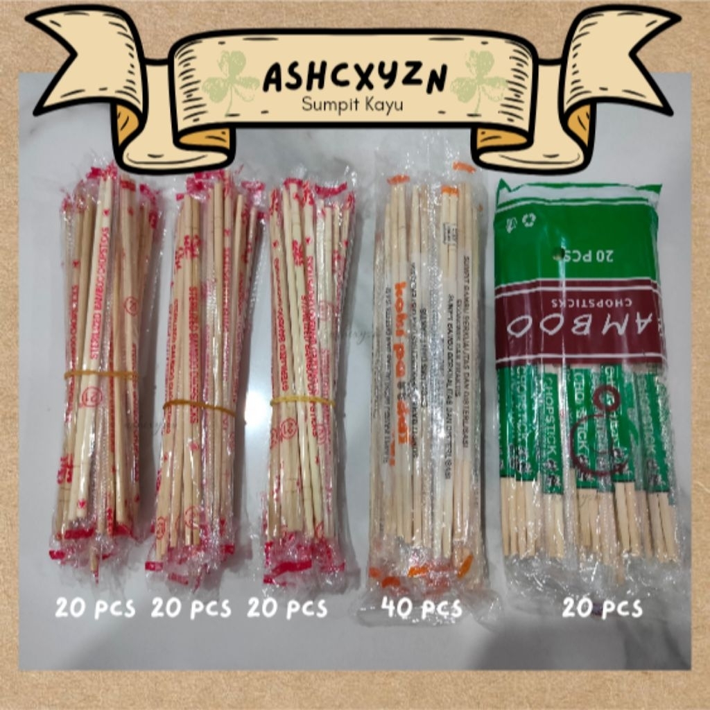 Jual Sumpit Kayu per 20 pcs | Shopee Indonesia