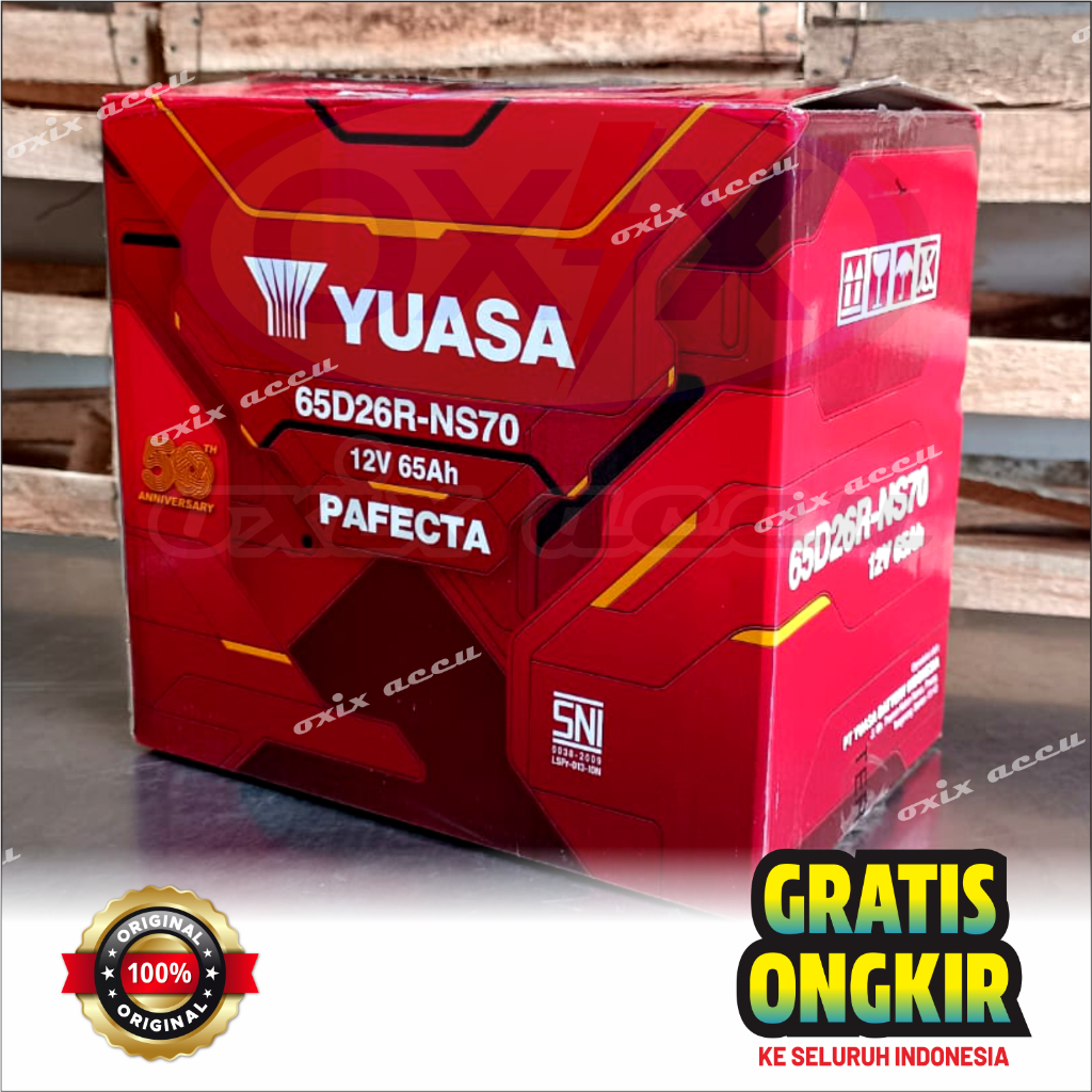 Jual Yuasa Pafecta NS70 12V 65Ah Aki Mobil Original - Aki truck, L300 ...