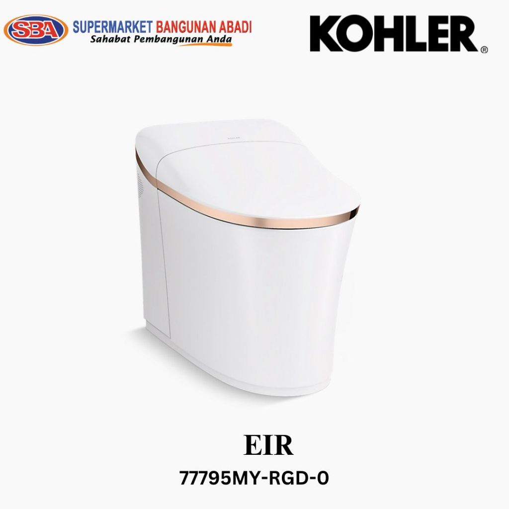 Jual Eir Intelligent Toilet Kohler | 77795MY-RGD-0 | Closet Kohler ...