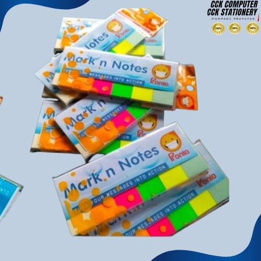 Jual STICKY NOTES MARK AND NOTES PRONTO 6 WARNA | Shopee Indonesia