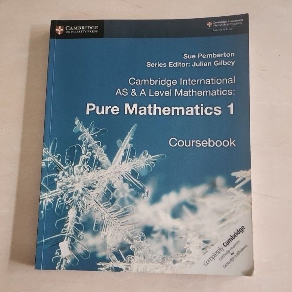 Jual CAMBRIDGE INTERNATIONAL AS& A LEVEL MATHEMATICS : PURE MATHEMATICS ...