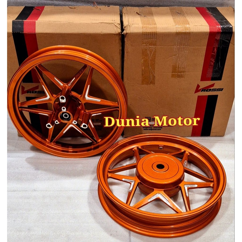 Jual velg pelek resing nmax lama / aerox 155 old new / lexi 125 v rossi ...