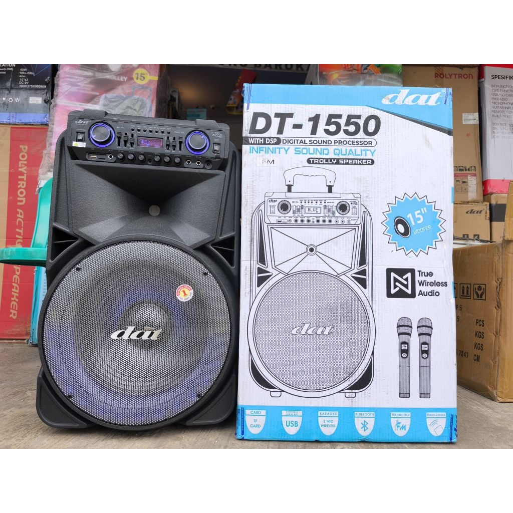 Jual speaker dat DT-1550 speaker dat equalizer bluetooth | Shopee Indonesia