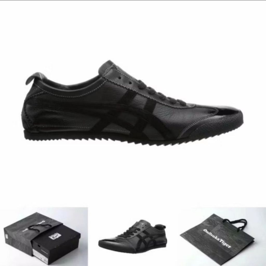Jual SEPATU ONITSUKA TIGER MEXICO 66 JAPAN TRIPLLE BLACK | Shopee Indonesia