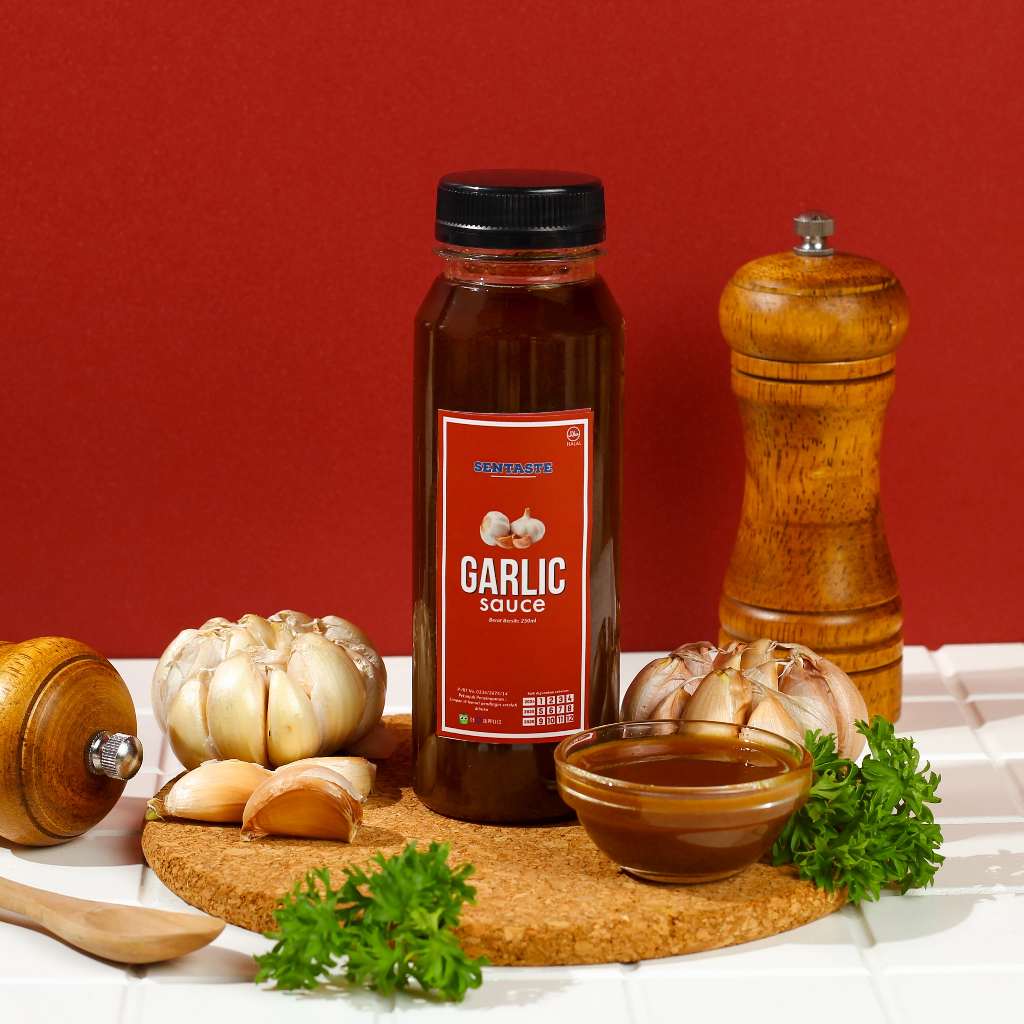 Jual SenTaste Garlic Sauce 250ml - Saus Garlic ala Pepper Rice Lunch ...