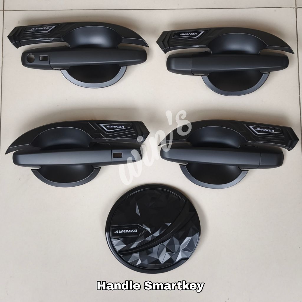 Jual Paket outer handle dan tankcover Avanza 2022 - 2025 model elegan warna hitam doff | Shopee ...