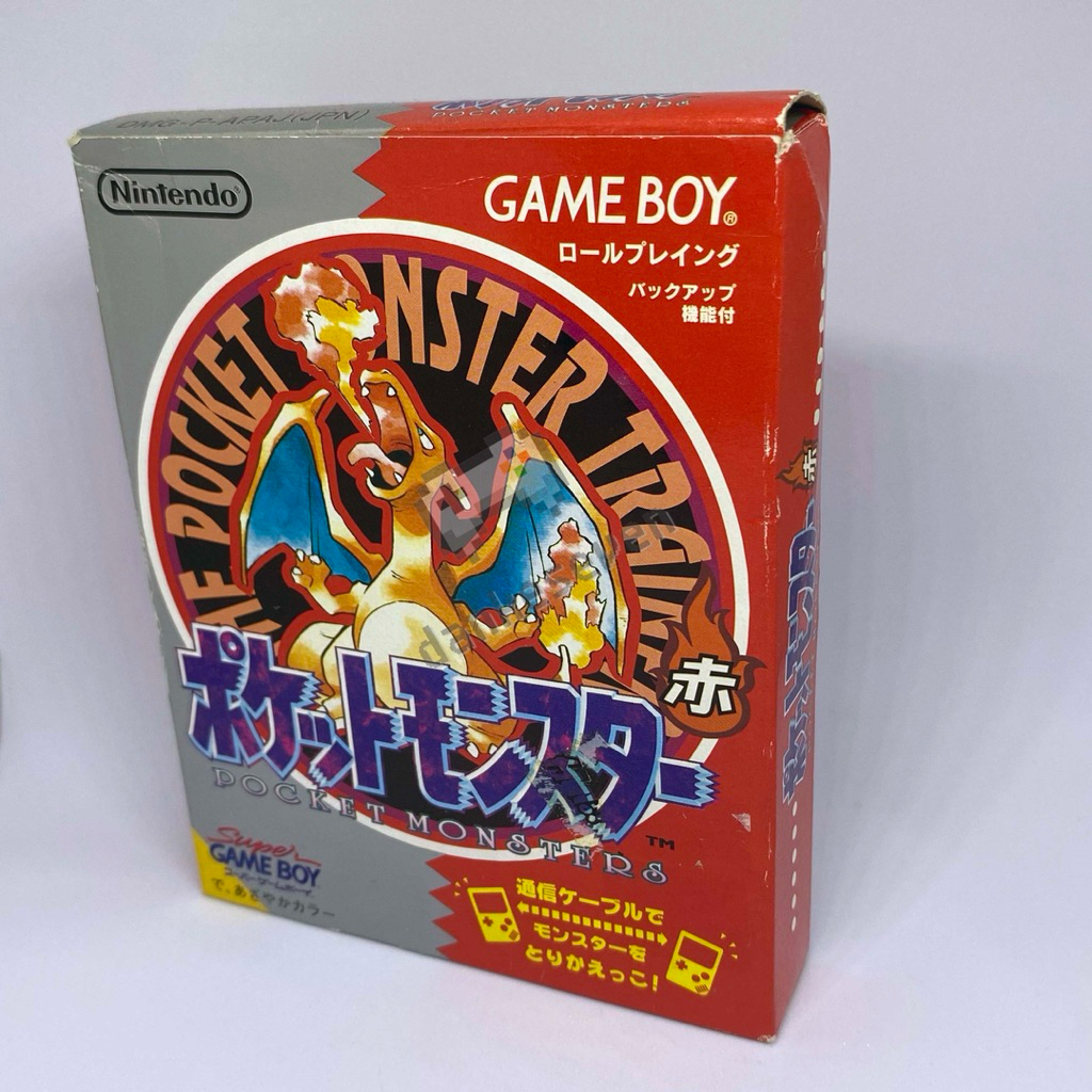 Jual Kaset Gameboy Pokemon Red Original Japanese Version | Shopee Indonesia