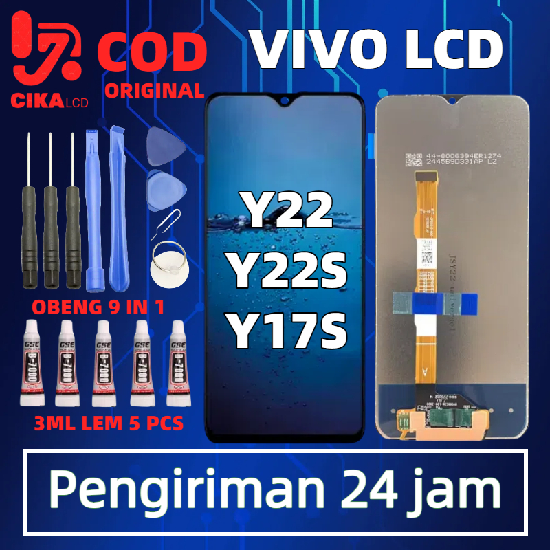 Jual 【ASLI 100%】LCD VIVO Y22 2022/Y22S/Y17S FULLSET TOUCHSCREEN GARANSI ...