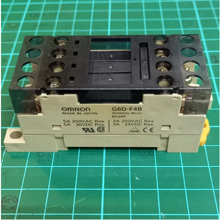 Jual OMRON G6D-F4B 24VDC TERMINAL RELAY | Shopee Indonesia