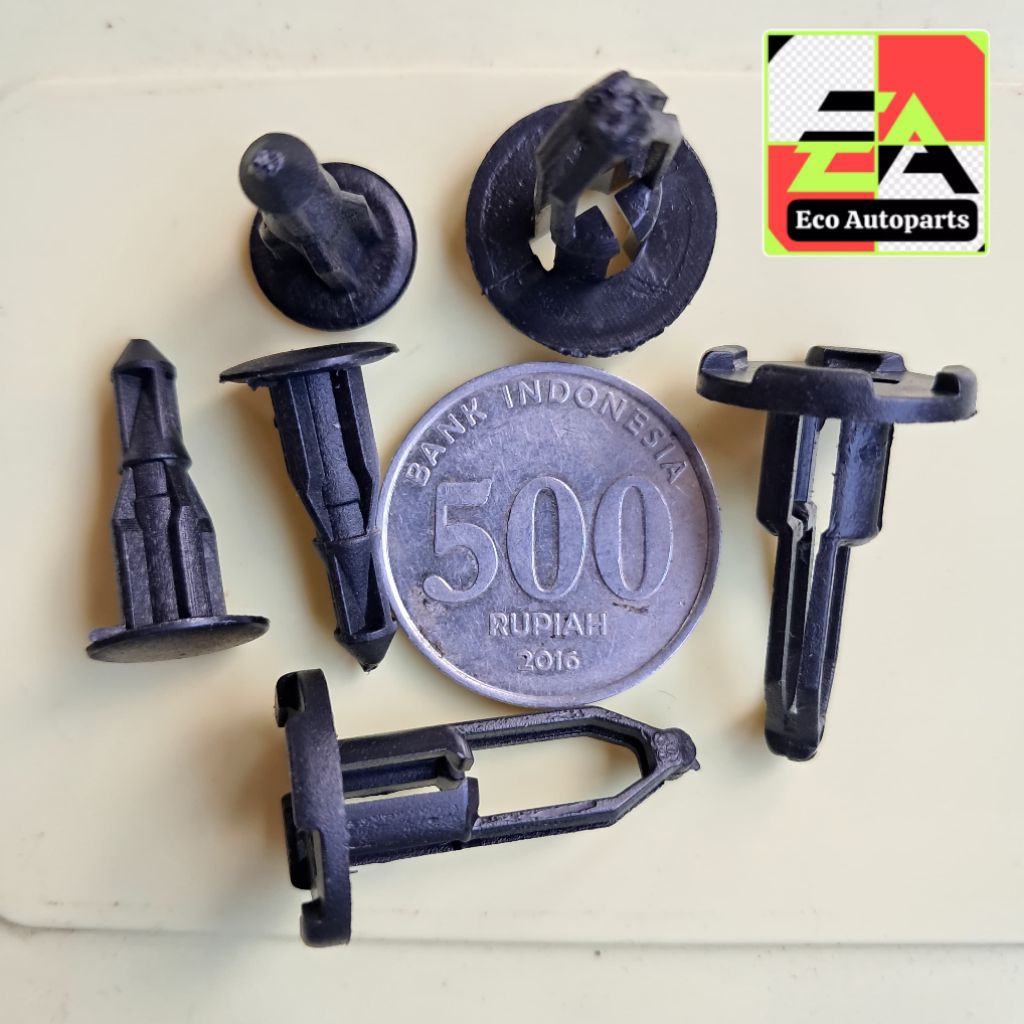 Jual Baut Klip kancing RIVET universal R12Klip Harga per 10 pasang ...