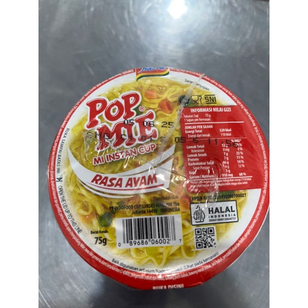 Jual POP MIE KUAH RASA AYAM 75G | Shopee Indonesia