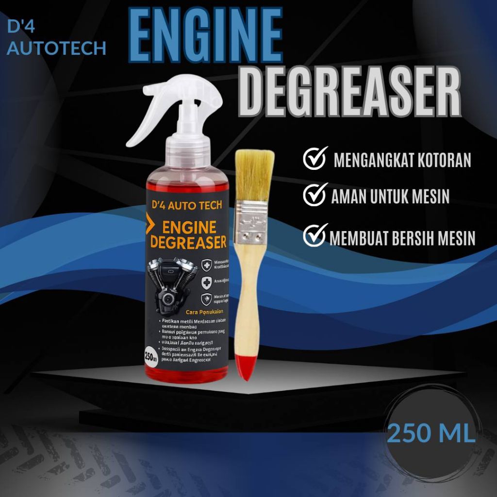 Jual Pembersih Mesin Motor Mobil Engine Degreaser Cairan Pengangkat Oli, Lemak, dan Kerak mesin ...