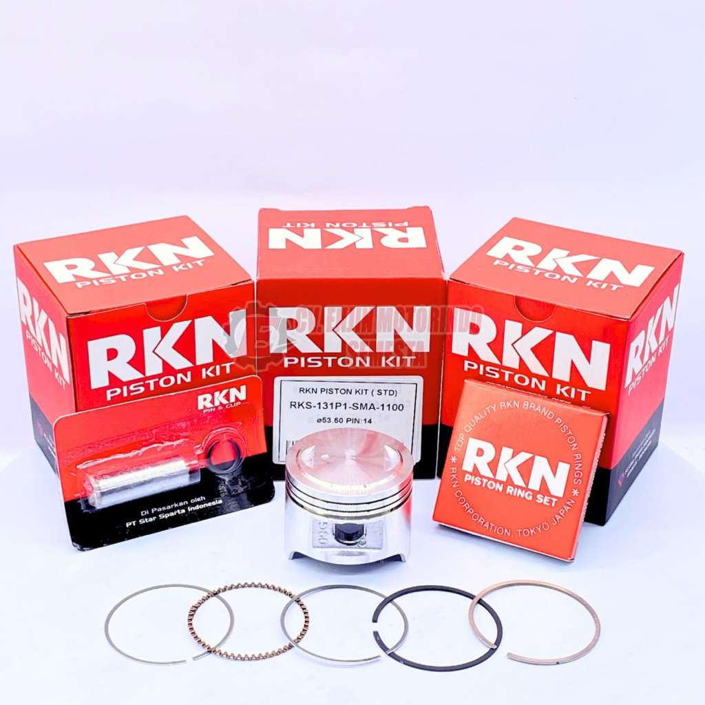 Jual RKN PISTON KIT SMASH 110 / SHOGUN 110 (SMA) STD, 0.25, 0.50, 0.75, 1.00, 1.25, 1.50, 1.75 ...