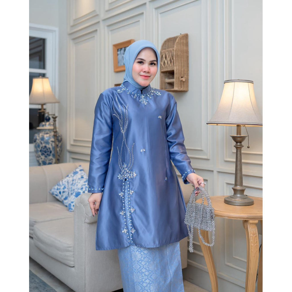Jual [COD] SET KEBAYA SITI NURBAYA BAJU KURUNG MELAYU KEBAYA PESTA MODERN BAHAN BRIDAL PREMIUM ...