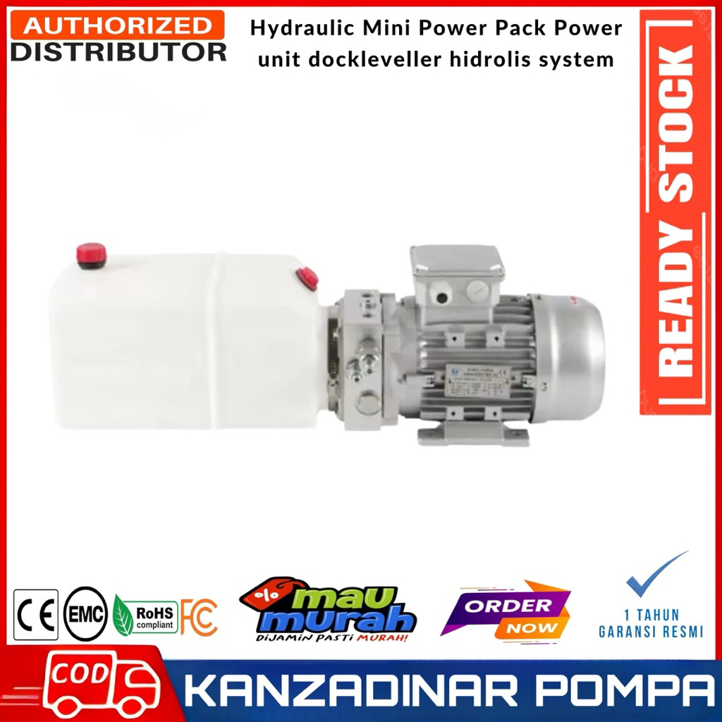 Jual Hydraulic Mini Power Pack Power unit dockleveller hidrolis system ...