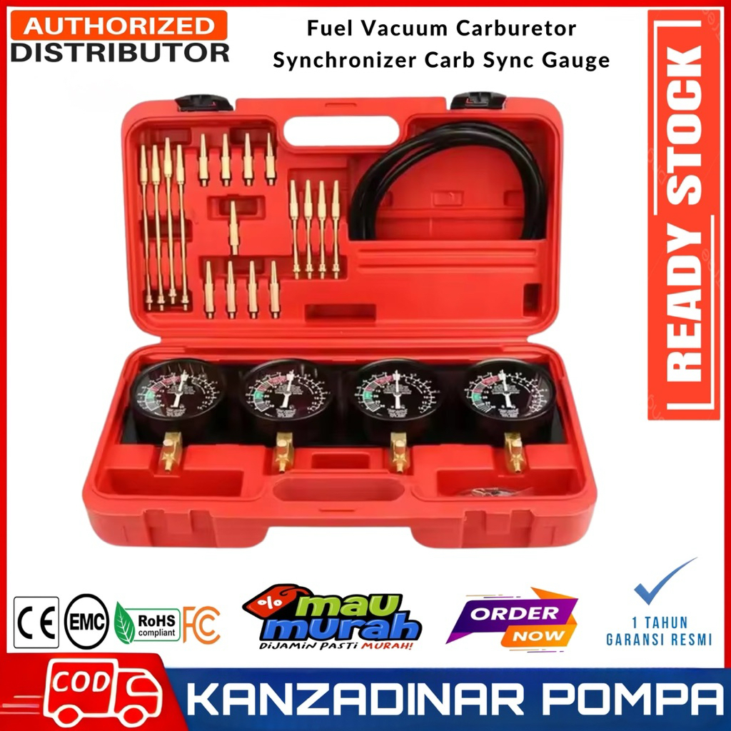 Jual Fuel Vacuum Carburetor Synchronizer Carb Sync Gauge | Shopee Indonesia