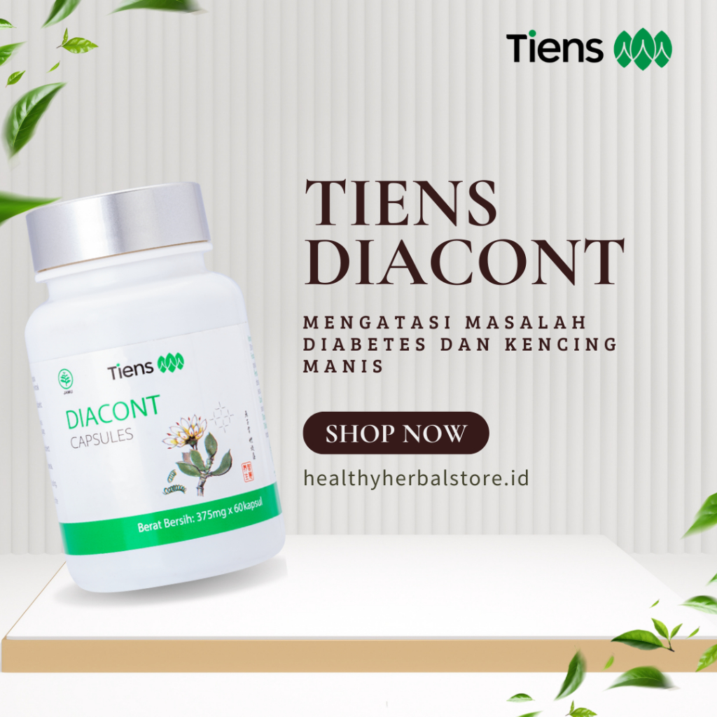 Jual TIENS DIACONT ORIGINAL - MENURUNKAN KADAR GULA DARAH & DIABETES ...