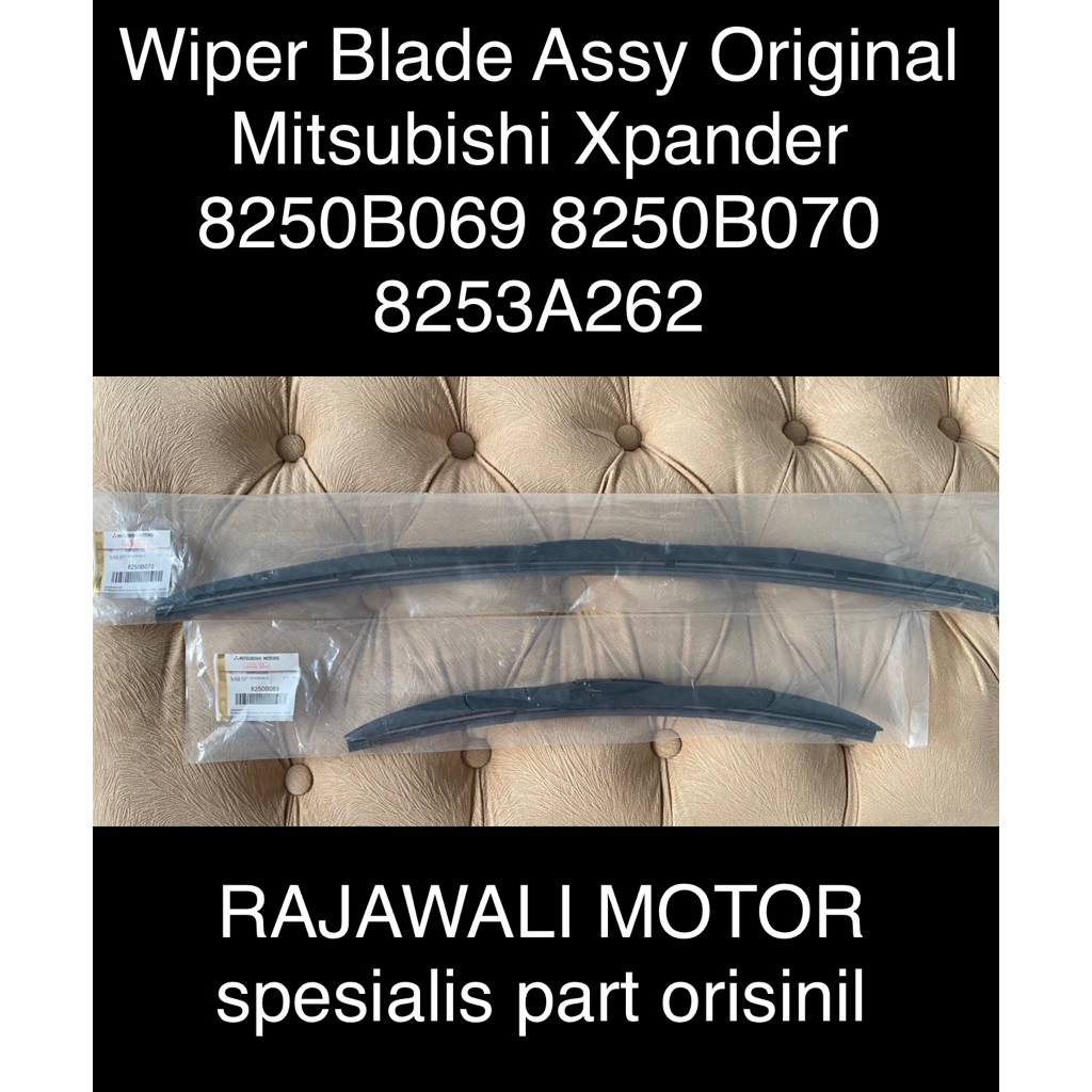 Jual Wiper Blade Assy kipas saput kaca Original Mitsubishi Expander ...
