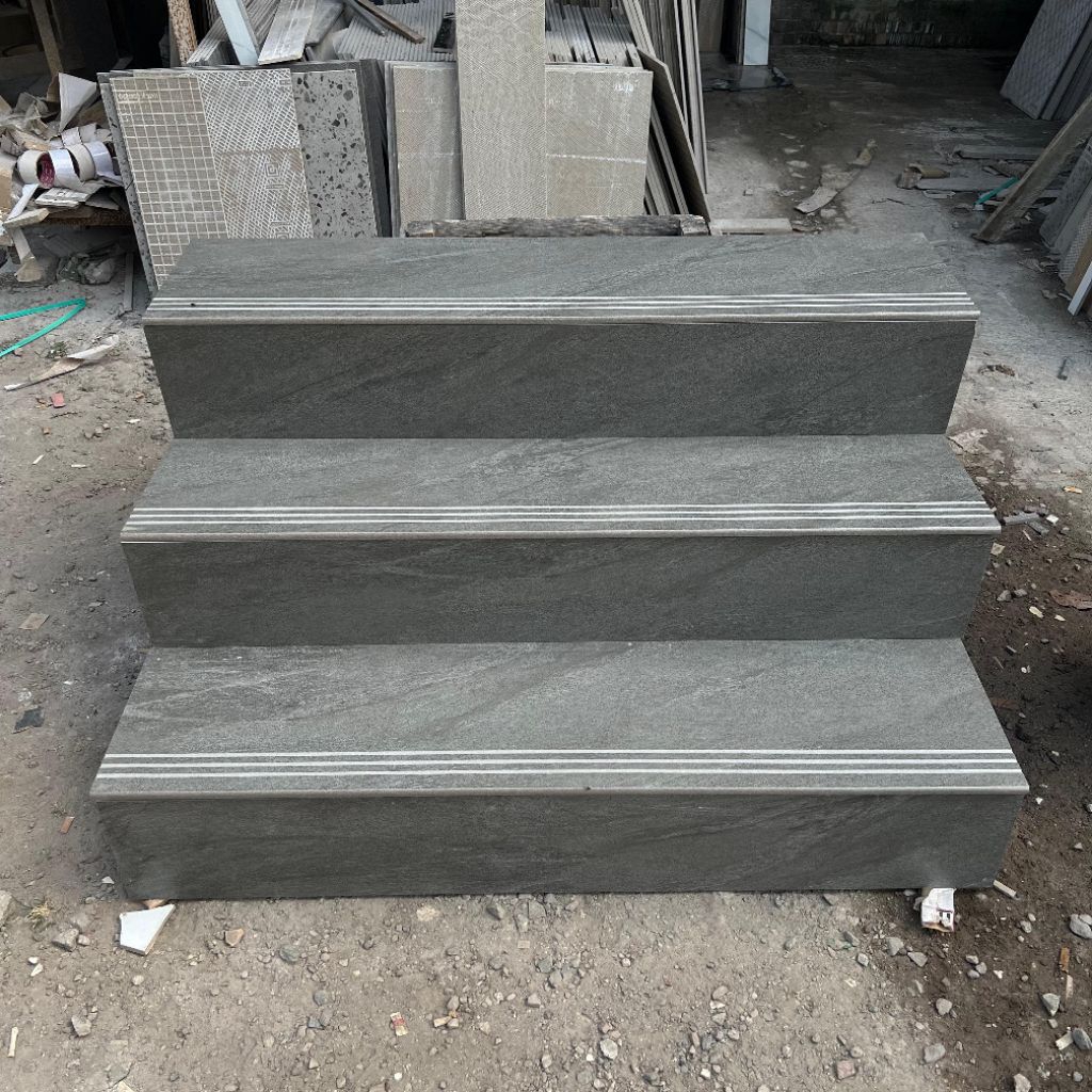 Jual Granit tangga step nosing bevel motip marmer nero carara ukuran ...