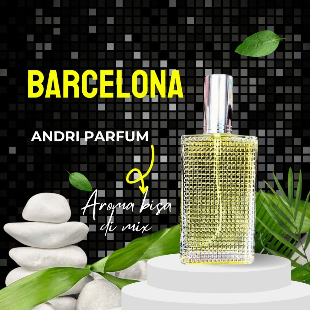Jual Parfum BARCELONA aroma tahan lama non alkohol isi 100ml 50ml 30ml ...