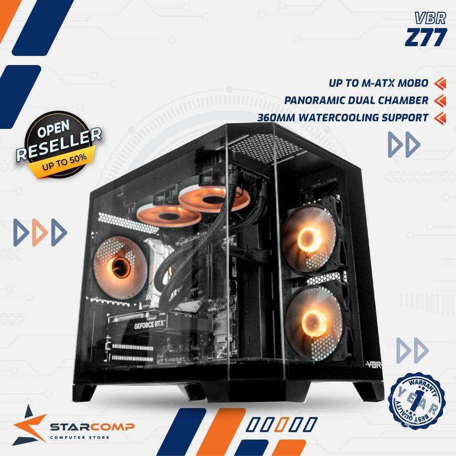 Jual VBR Z77 Dual Chamber M-ATX Gaming Case Z 77 Compact | Shopee Indonesia