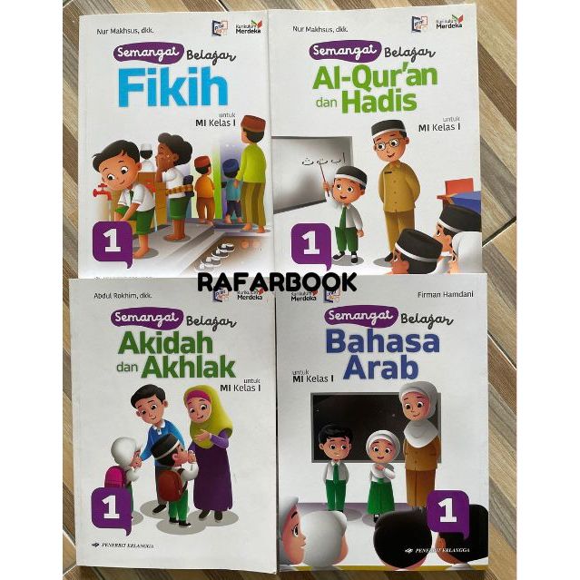 Jual SEMANGAT BELAJAR FIKIH,AKIDAH AHLAK,QURAN HADIST DAN BAHASA ARAB KURIKULUM MERDEKA KELAS 1 ...