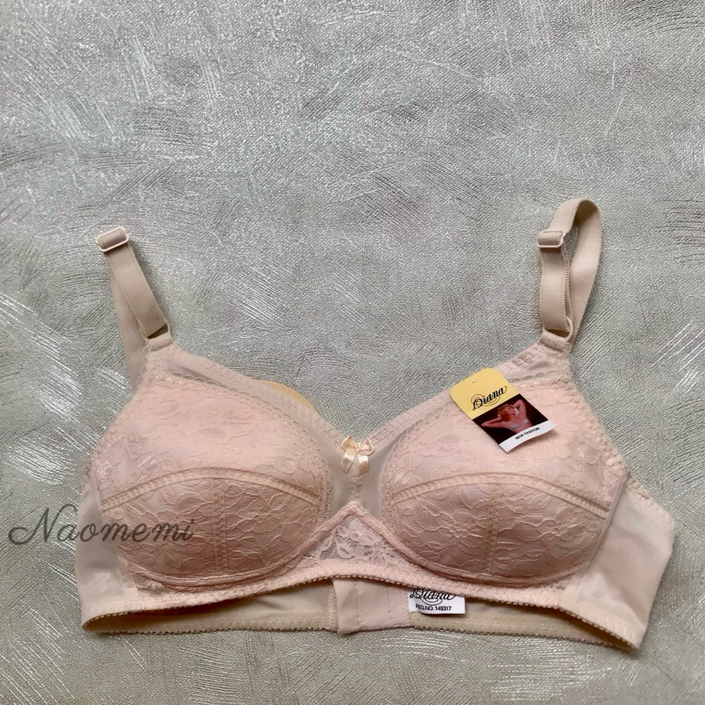 Jual Bra DIANA Original, model 160, tanpa busa, tanpa kawat, kombinasi ...