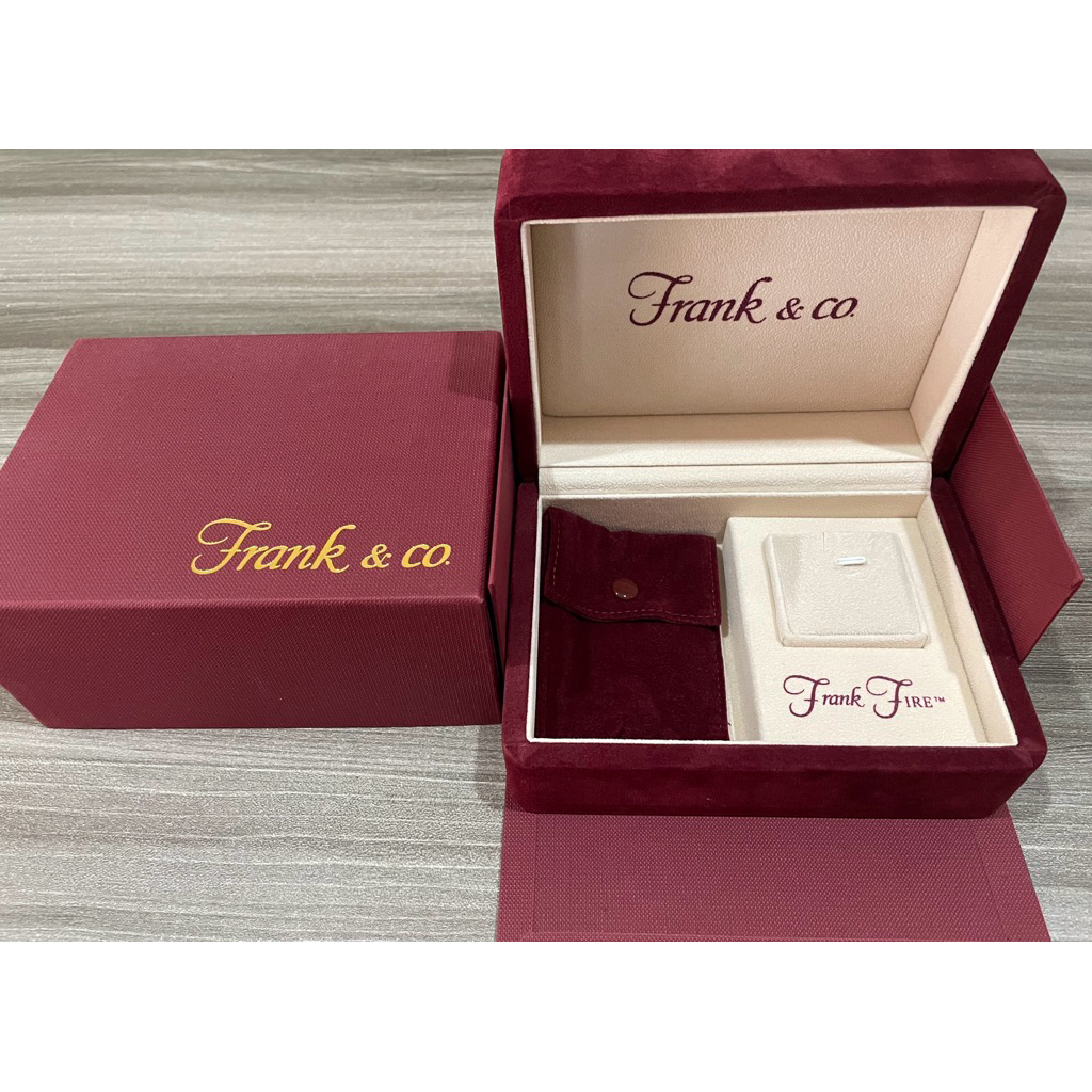 Jual ORIGINAL NEW BOX SINGLE RING BOX MINI FRANK &CO FRANK FIRE UNTUK ...