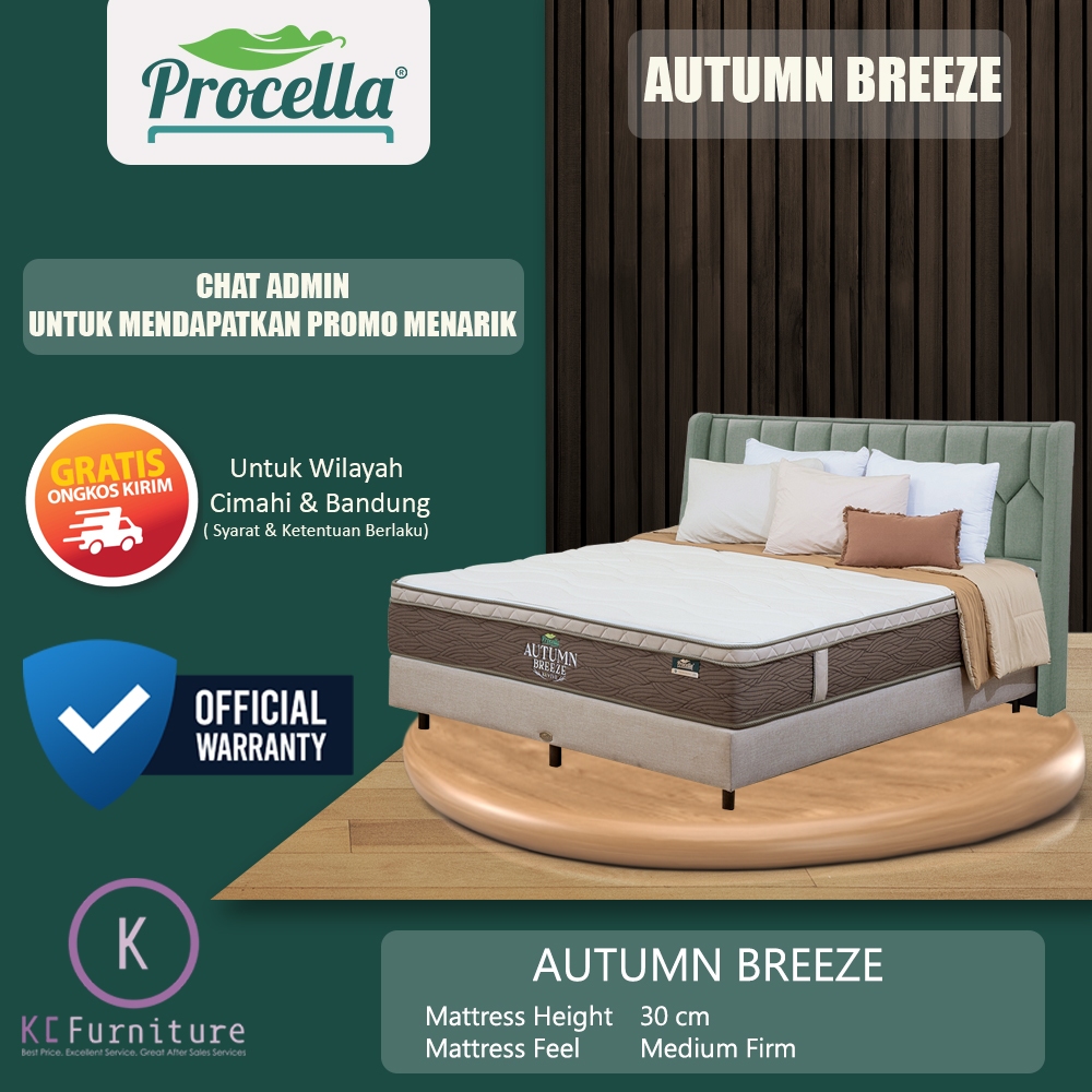 Jual Kasur Springbed Procella - Autumn Breeze ( Full Set dengan Divan ...