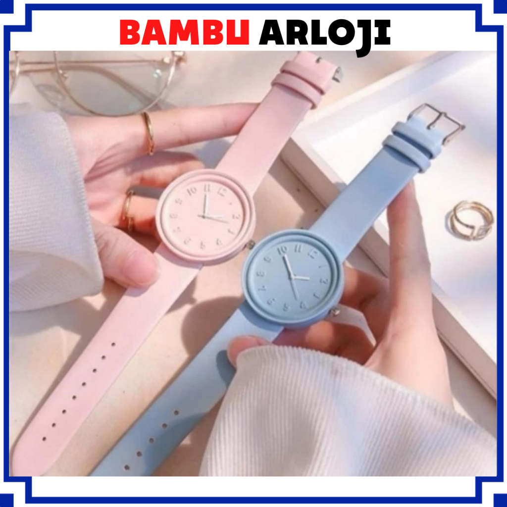 Jual BAJ Jam Tangan Quartz Strap PU Analog Casual Gaya Retro Wanita ...